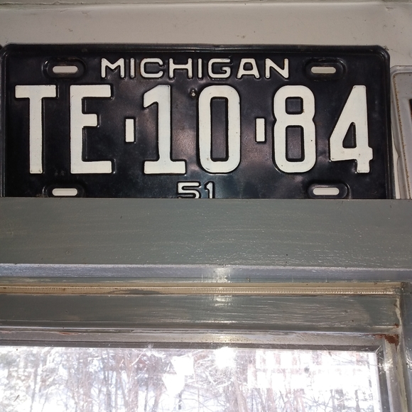 Michigan license plates | Other | 951 Through 1954 License Plates ...